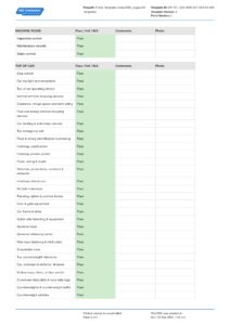 Elevator Inspection Checklist Template: Download as PDF