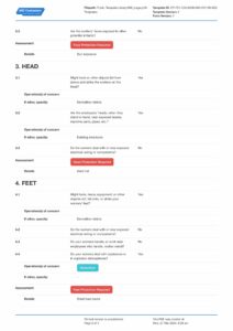 OSHA PPE Hazard Assessment Form Template