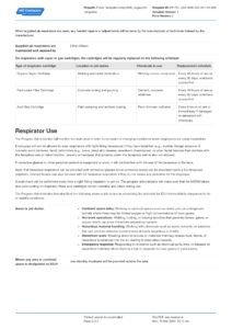 OSHA Requirements for Respiratory Protection