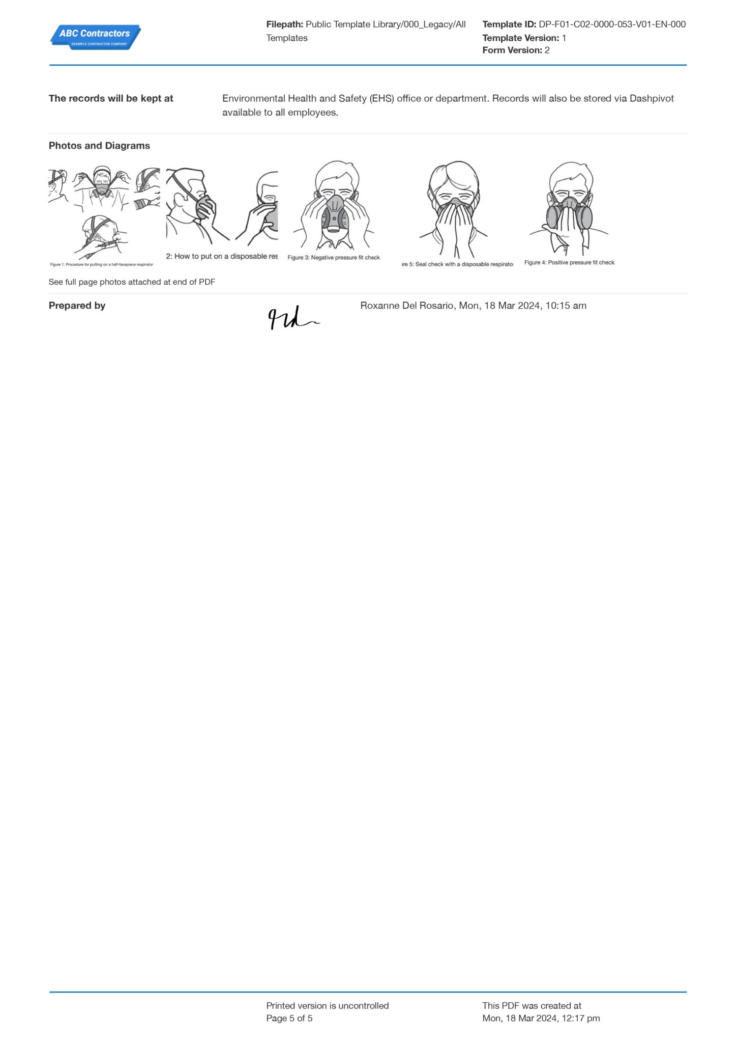 OSHA Requirements for Respiratory Protection