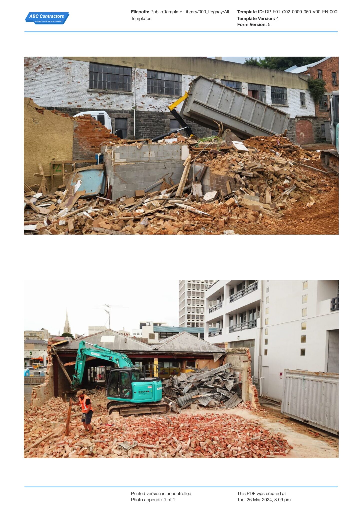 PPE Hazard Assessment Example