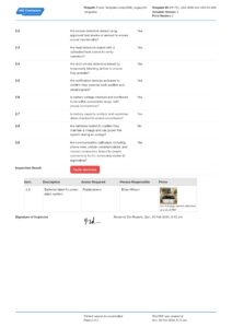 Fire Alarm System Inspection Checklist Template: Free download