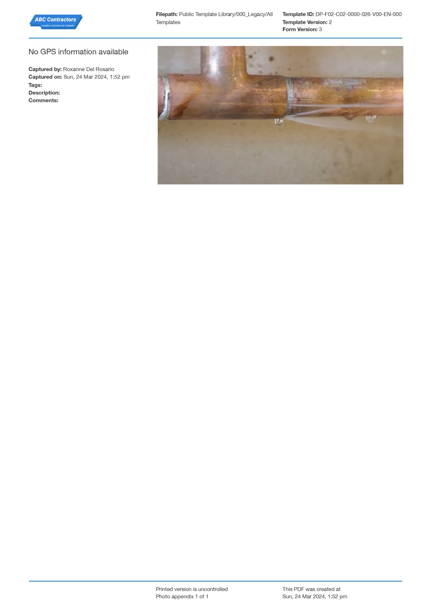 Plumbing Inspection Checklist Template: Free and Printable