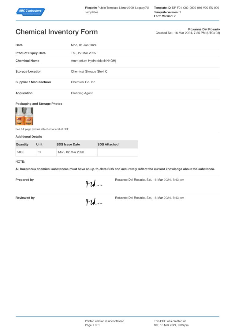 Chemical Inventory Requirements: An Essential Guide