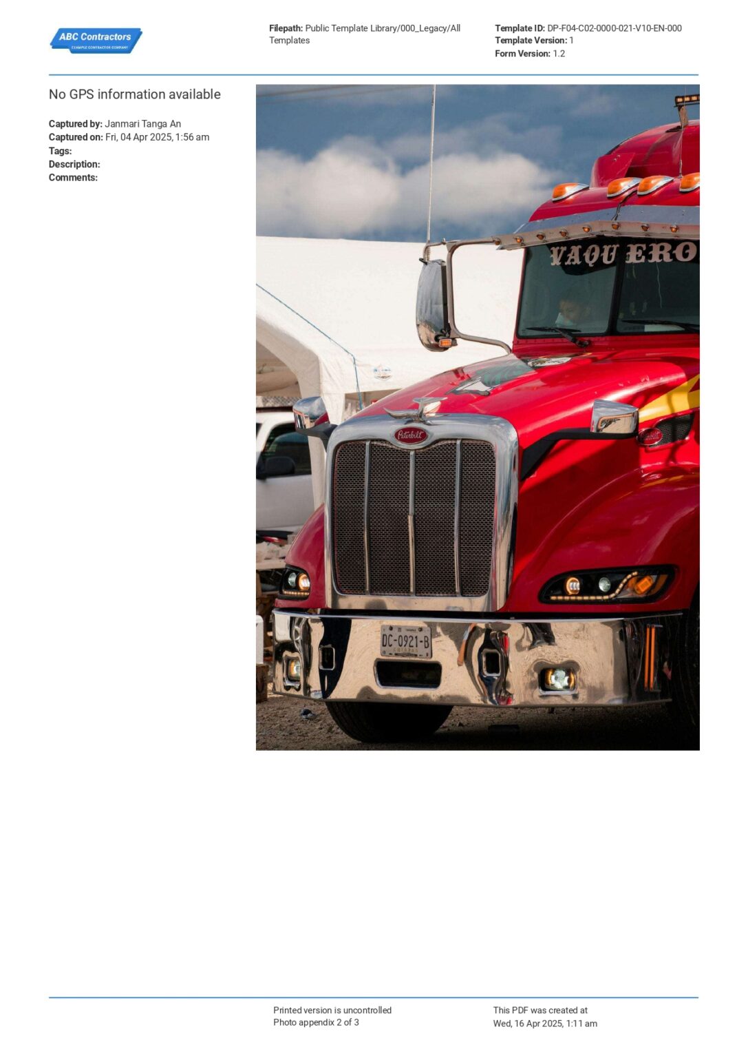 Fuel Truck Inspection Checklist: Free, Editable Template