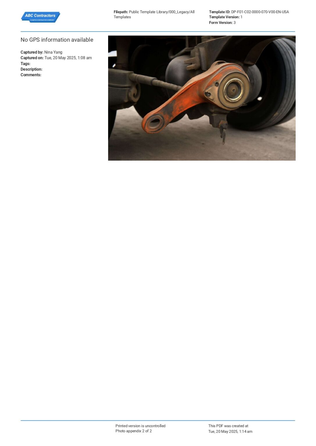 CDL Pre-Trip Inspection Checklist Template and Free PDF