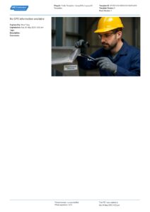 Visual Inspection Checklist Template and PDF Report