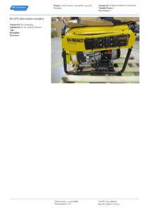 Equipment Damage Report Template Free Download Sample PDF