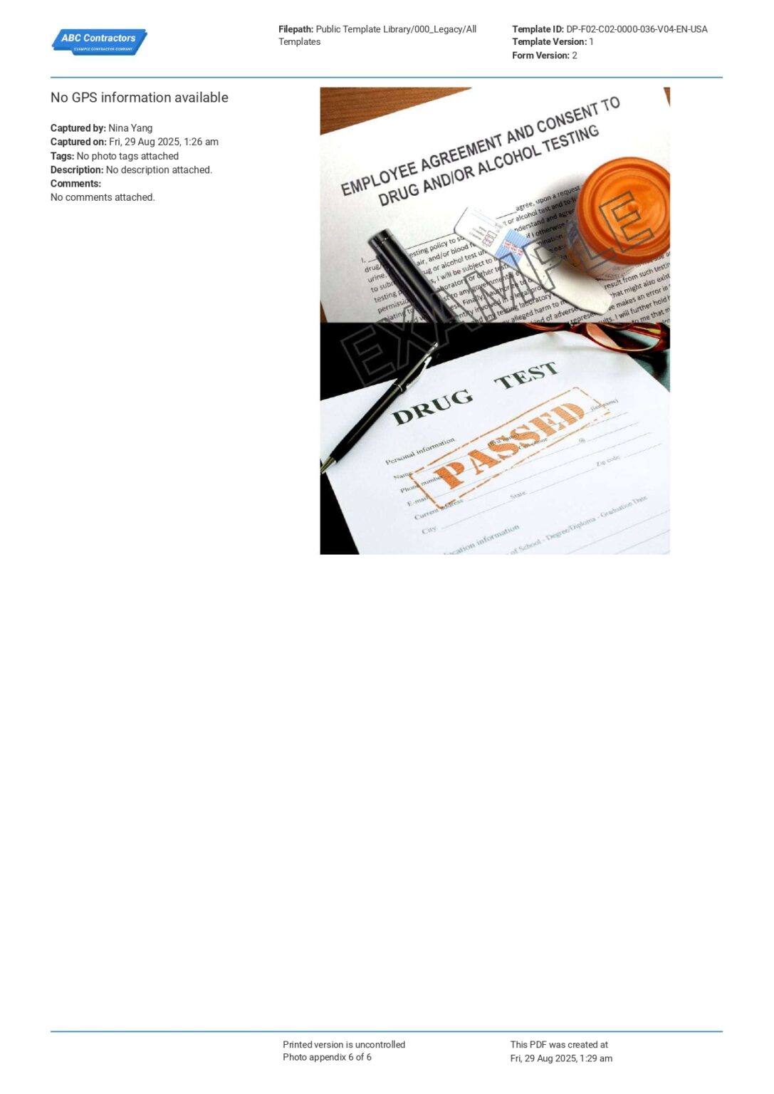 FMCSA Driver Qualification File Checklist - DOT Driver PDF Form