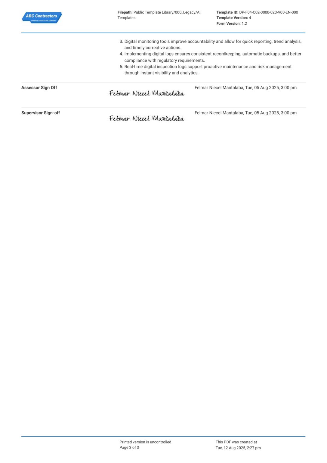 Plant Risk Assessment Requirements - Compliance & Quick Guide
