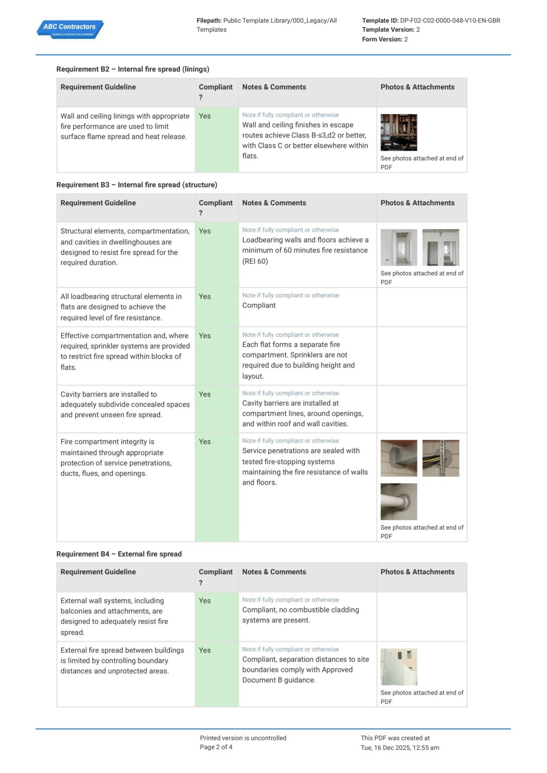 Approved Document B Fire Safety - UK Guidelines & Requirements